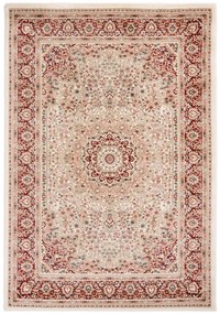 Kusový koberec klasický NEMRUT 8582T Bílý Rozměr: 140x200 cm