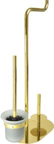 Deante Silia stojan se záchodovou štětkou zlatá ADIZ732