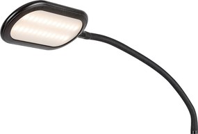 Rabalux Černá stojací LED lampa Adelmo 10W CCT 74009