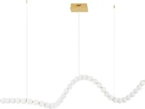 Závěsné LED svítidlo NOVA LUCE PERLA 98W 3000K 9695601 stmívatelné Triac
