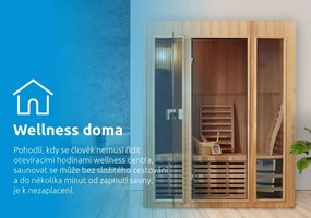 Marimex | Finská sauna Marimex KOTI M + saunová kamna | 11100107
