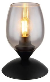 Globo 24007S - Stolní dotyková lampa KUWAITA 1xE14/25W/230V černá