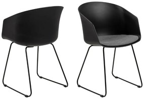 Actona Designová židle Moon černá