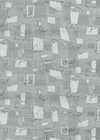Koberce Breno Metrážový koberec LIBRA 90, šíře role 400 cm, Šedá