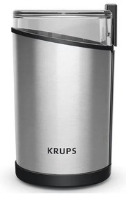 Krups - Elektrický mlýnek na kávu 85g FAST-TOUCH 200W/230V chrom