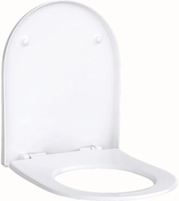 Geberit Acanto záchodové prkénko pomalé sklápění bílá 500660012
