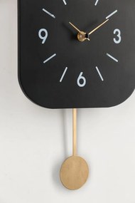 BIZZOTTO Nástěnné hodiny HOME černé 37cm 0182410