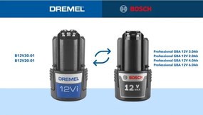 DREMEL CS12V-SC1 aku přenosná stolní kotoučová pila Blueprint 12 V 1x2Ah