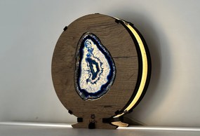 Li-Go "Achát" lampa 20x22cm provedení povrchu: dub