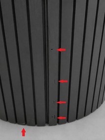 Kulatý rozkládací jídelní stůl s přídavnou deskou v dekoru dubu ø 115 cm Malaga - II. jakost – Bonami Selection