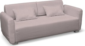Potah na pohovku Mysinge - 2-místná barva růžová látka pletený vzor