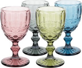 Set 4 sklenic na víno, 240ml, SAVOY TYP 3