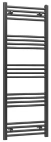 Erga Basic, topné těleso 1400x500 mm, 546 W, černá, ERG-LAV-BASIC-14050-BK