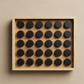 Nástěnný organizér na koření PALETTE, 30 kořenek
