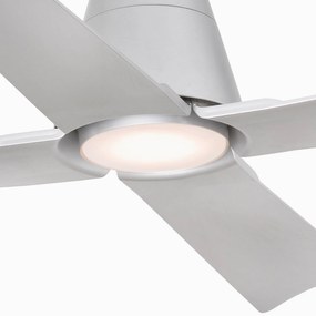 Stropní ventilátor Typhoon L LED světlo IP44 šedá