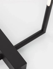 LED stojací lampa Raccio 85 černé