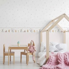 Dětská samolepící bordura se zvířátky 472-2, Pippo, ICH Wallcoverings