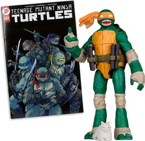 Akční figurka McFarlane Toys TMNT Page Punchers - Michelangelo 13 cm Vícebarevná