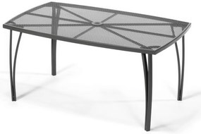 Zahradní sestava 6x REVIR + stůl ANTVERPY antracit/černá