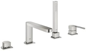 Grohe Plus - Baterie na okraj vany, 4-otvorová instalace, supersteel 29307DC3