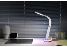 Immax 08974L - LED RGB Stmívatelná stolní lampa CORELLA LED/7W/12/230V bílá