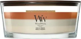 WoodWick Trilogy Vanilla Embers svíčka loď