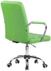 Kancelářská židle Ikast - umělá kůže | zelená