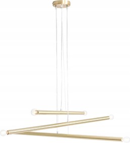 Závěsná lampa Tubo 6 Brass 1072K40 Aldex