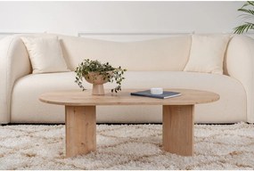 Konferenční stolek v dekoru dubu v přírodní barvě 60x119 cm Sable – Kalune Design