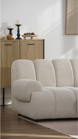 House Nordic Třímístná pohovka TAZA béžová 276 cm 1360009