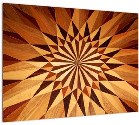 Obraz - Dřevěná koláž (70x50 cm)