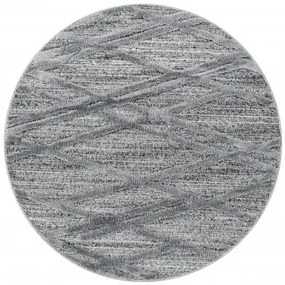 Ayyildiz koberce Kusový koberec Pisa 4706 Grey kruh - 160x160 (průměr) kruh cm