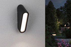 P 94733 LED venkovní nástěnné svítidlo Cliff IP44 64x116mm 3000K 9,5W 230V antracit hliník - PAULMANN
