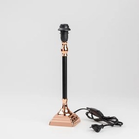 BRILAGI - Stolní lampa CERIA 1xE14/40W/230V pr. 20,5cm černá/měděná/šedá
