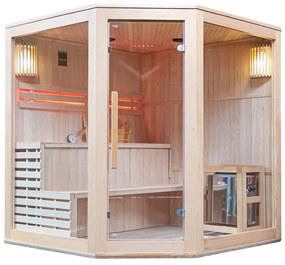 BPS-koupelny Finská sauna Relax  180x180, 5-6 osob