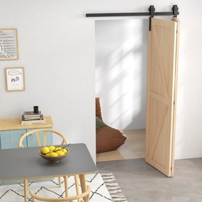 HOMCOM 122 CM Sada Kolejnic pro Posuvné Dveře pro Skládací Dveře se Systémem J pro 2 Dveře