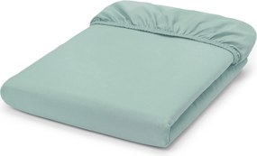 Tchibo - Napínací prostěradlo z mikrovlákna, na dvoulůžko, šalvějová