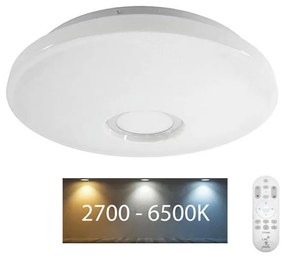 NEDES LED Stmívatelné stropní svítidlo STAR LED/60W/230V 2700-6500K + dálkové ovládání ND3306