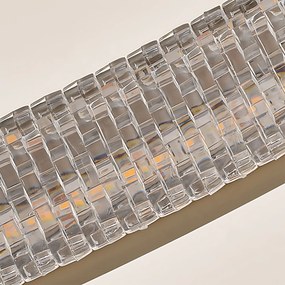 Toolight Toolight, LED stropní svítidlo 60cm, 55W, 3500lm + dálkové ovládání, APP1772-CP, zlatá matná, OSW-06351