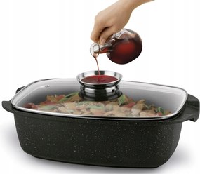 Husík indukční Pekáč S Víkem Non Stick Konighoffer Fegato 5,6 l