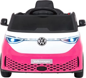 Elektrické autíčko Volkswagen ID BUZZ růžové