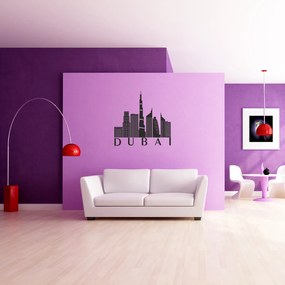 Samolepka na zeď - Dubai (60x57 cm) - PopyDesign
