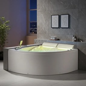 BPS-koupelny Hydromasážní vana HYD-IN8409 150x150 s ohřevem vody