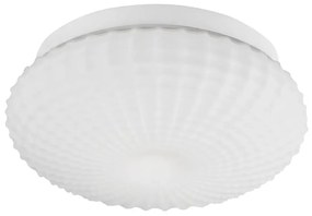 Designové stropní svítidlo Clam 30 bílé