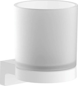 Hansgrohe AddStoris S - Držák kartáčků a pasty, sklo/matná bílá 41769700