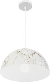 Toolight, závěsná lampa APP911-1CP Marble, imitace kamene, OSW-06620