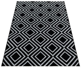 Ayyildiz koberce AKCE: 80x150 cm Kusový koberec Costa 3525 black - 80x150 cm