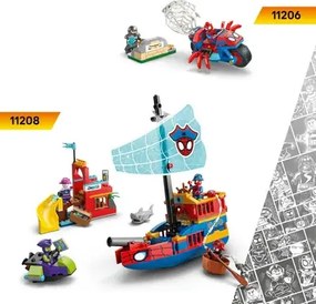 LEGO® Marvel 11207 Spidey: Podmořská vozidla / Počet dílků: 154 / od 4