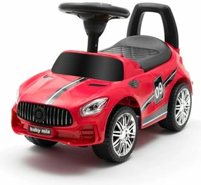 Dětské odrážedlo se zvukem Baby Mix RACER červené