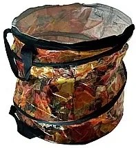 Skládací zahradní koš s motivem listí Beast 900175 - 90 litrů - 45 x 58 cm